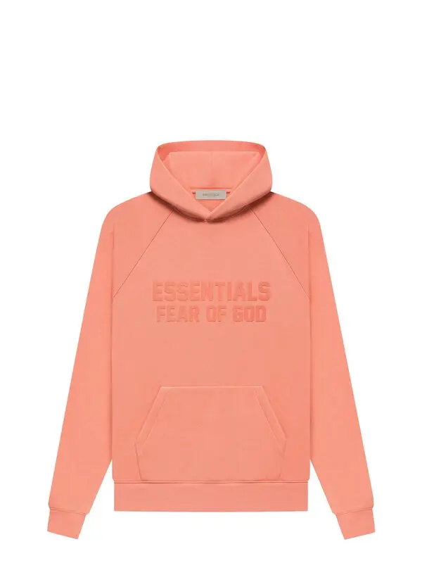 Fear Of God Hooded Sweatshirt - Orange