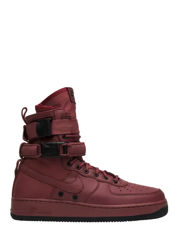 Nike Sf Air Force 1 High-top Sneakers - Red