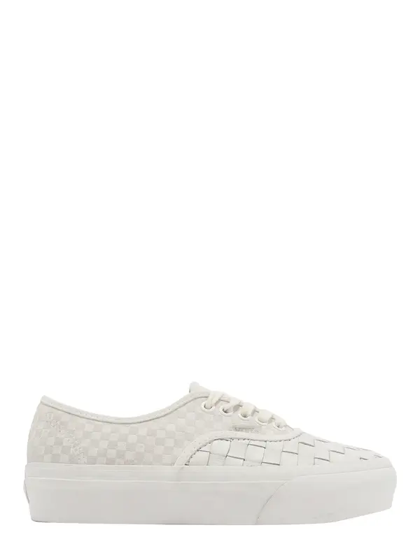 VANS Authentic Platform Woven Sneakers - White