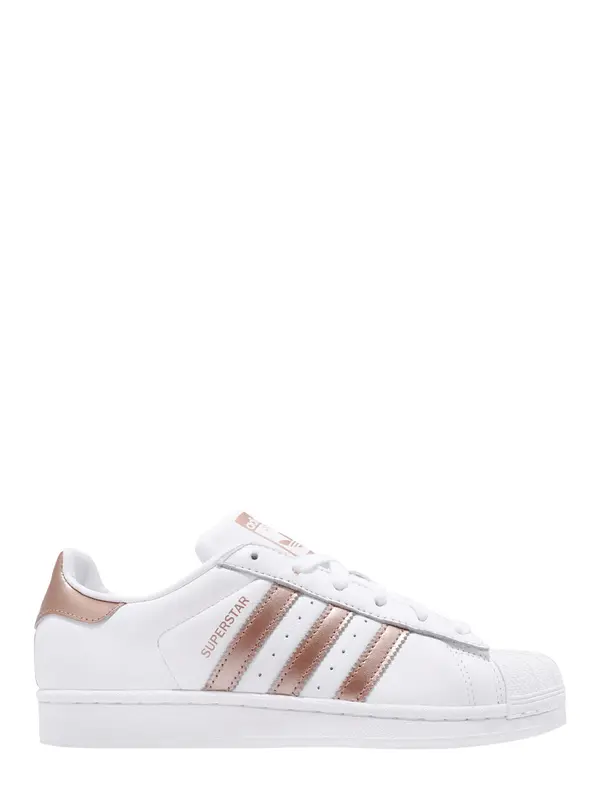 Adidas Wmns Superstar 'copper Metal' Sneaker - White