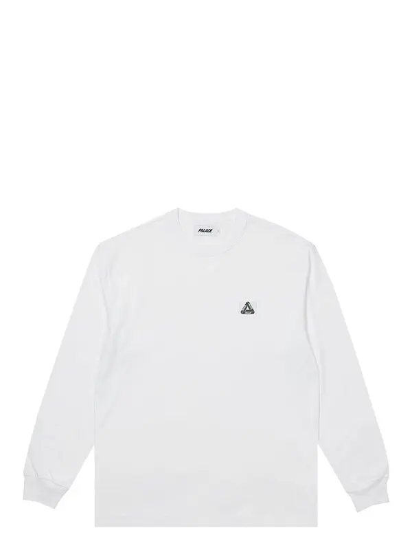 PALACE Square Patch Long-sleeve Shirt - White