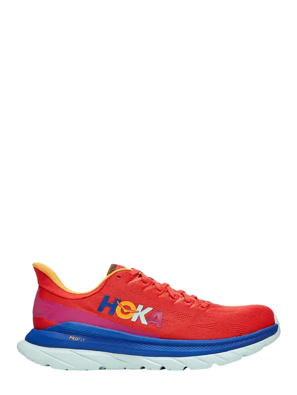 HOKA® Mach 4 St/art Pack Sneakers - Red