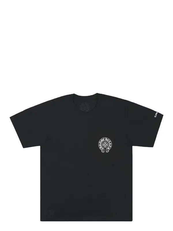 Chrome Hearts Horseshoe Logo Pocket T-shirt - Black