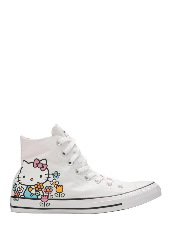 CONVERSE Hello Kitty X Chuck Taylor All Star Hi 'flowers - White