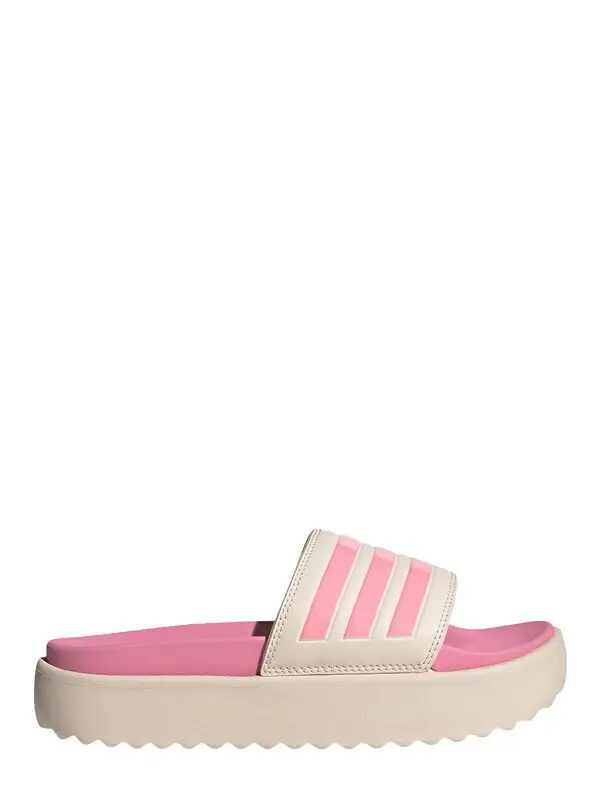 Adidas Adilette Platform Slides - Pink