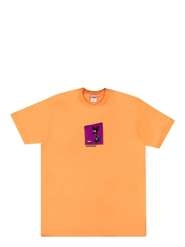 Supreme Mouse Tee 'peach - Orange