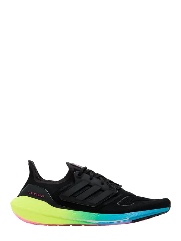 Adidas Ultraboost 22 Multi Gradient Sneakers - Black