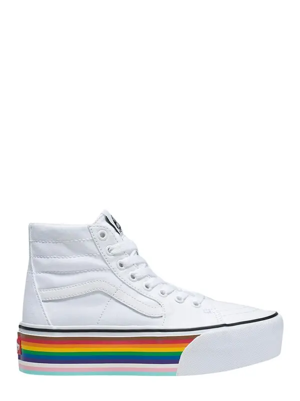 VANS Sk8-hi Stackform 'pride' High-top Sneakers - White