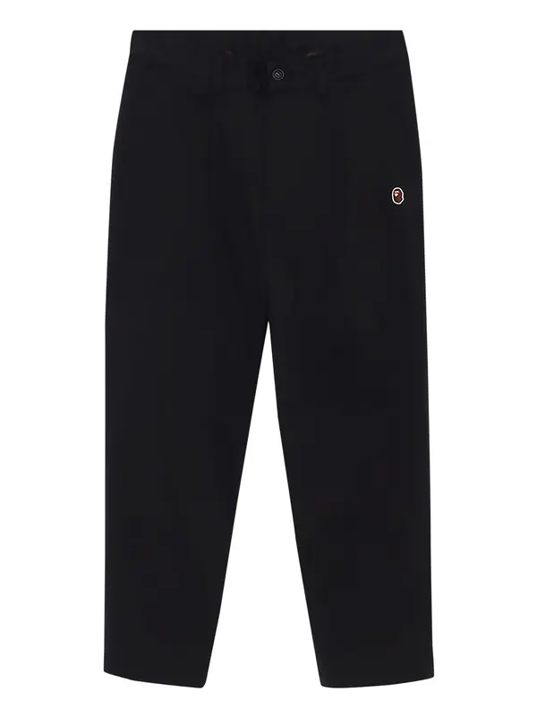 A BATHING APE One Point Relaxed Fit Chino Pants - Black