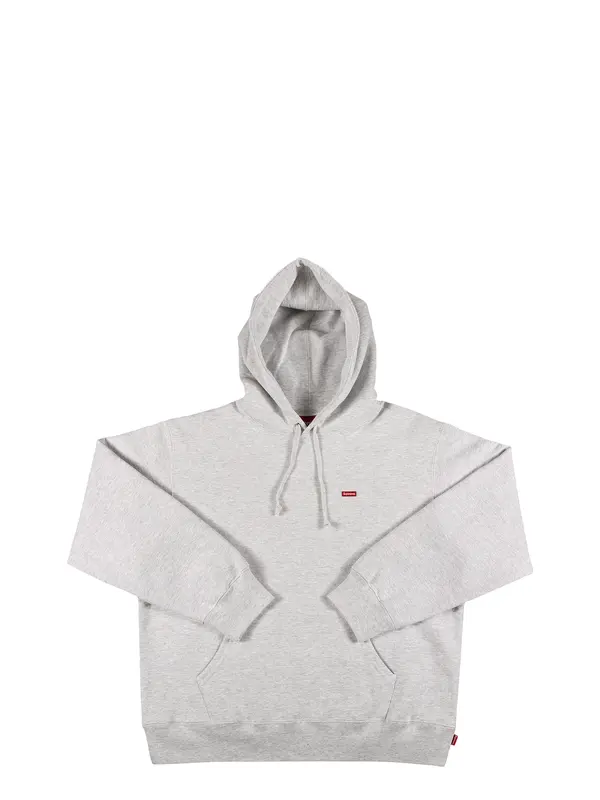 Supreme Small Box Hooded Sweatshirt - Grey