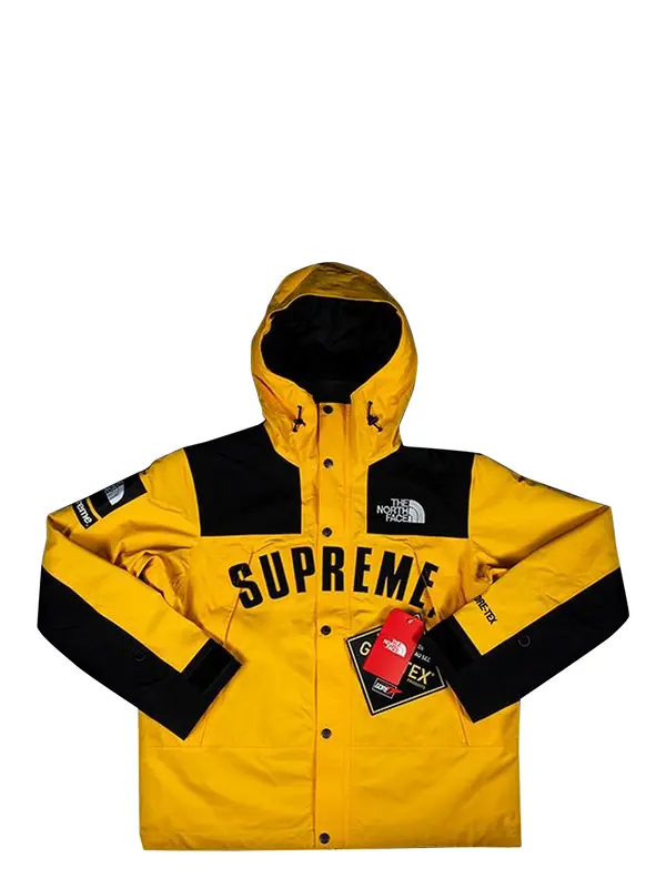 Supreme X The North Face Arc Logo Mountain Parka - Yellow