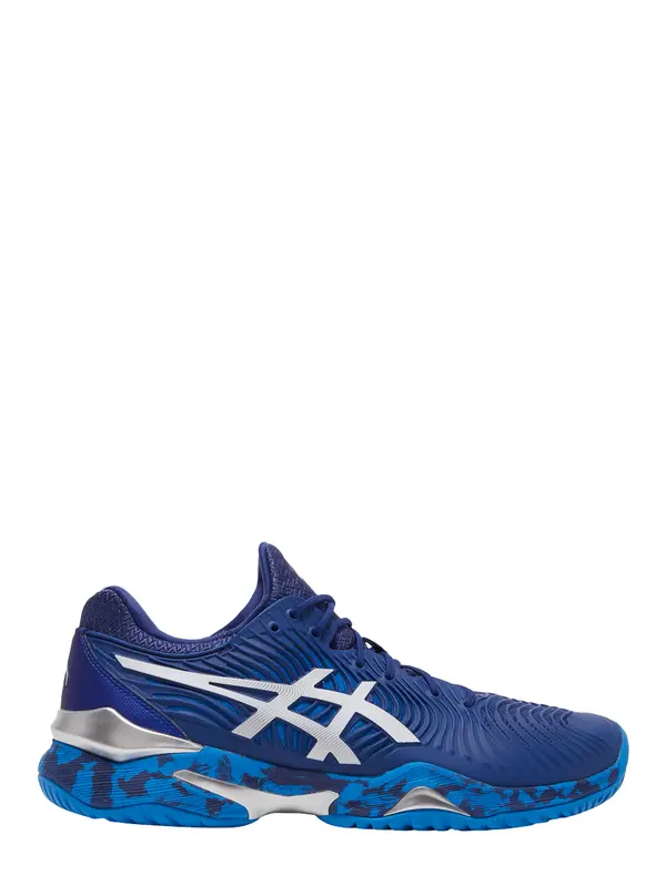 Asics Court Ff Novak Print Sneakers - Blue