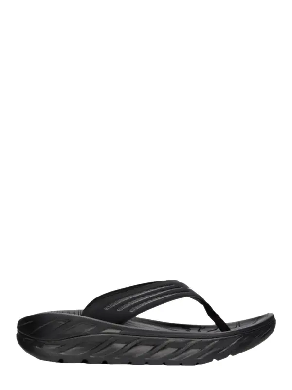 HOKA Ora Recovery Flip Slides - Black