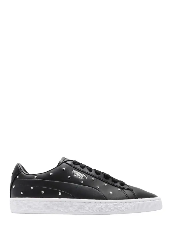 PUMA Basket Studded Sneakers - Black
