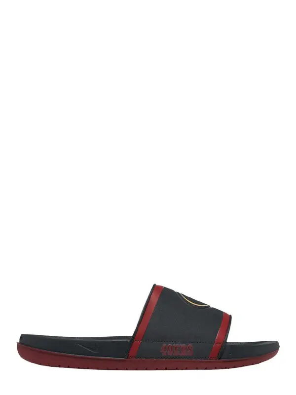 Nike Nfl X Offcourt Slide 'san Francisco 49ers 2023 - Black