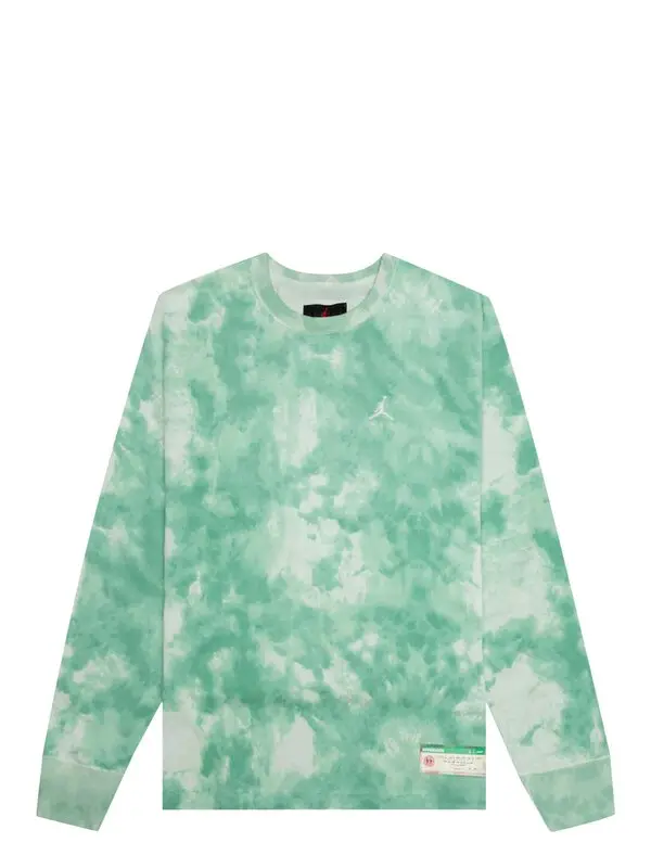 JORDAN X J Balvin Long-sleeve Tee 'jade Aura/enamel - Green