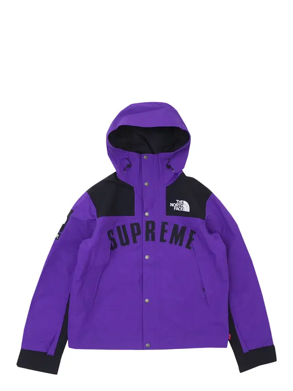 Supreme X The North Face Arc Logo Mountain Parka - Purple