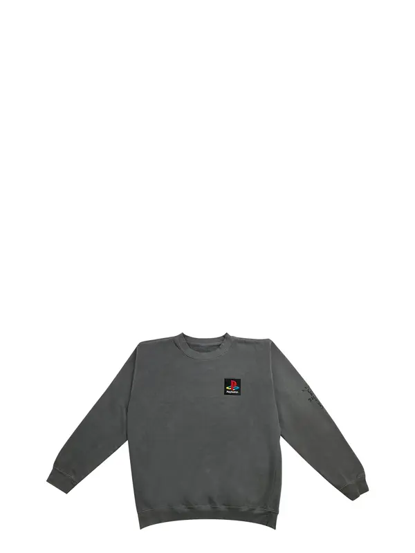 CACTUS JACK BY TRAVIS SCOTT X Playstation Classic Crewneck - Grey