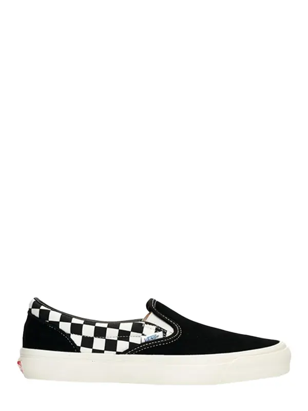 VANS X Modernica Og Classic Slip-on Lx Checkerboard Sneakers - Black
