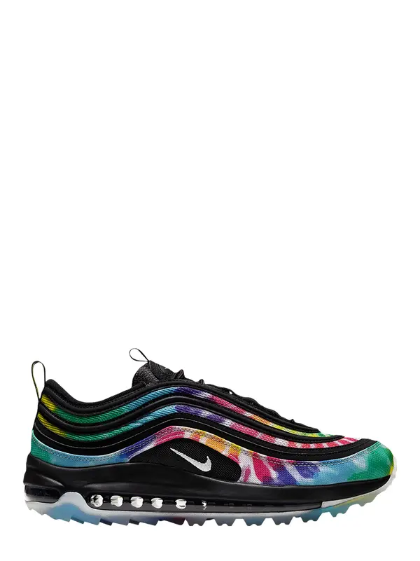 Nike Air Max 97 Golf Tie-dye Alternate Sneakers - Black