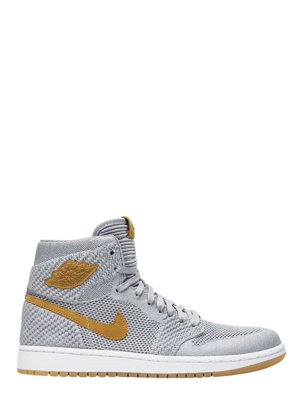 JORDAN 1 Retro High Og Flyknit Sneakers - Grey