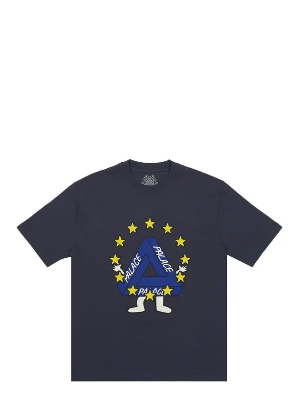 PALACE Missing Eu T-shirt 'navy - Blue