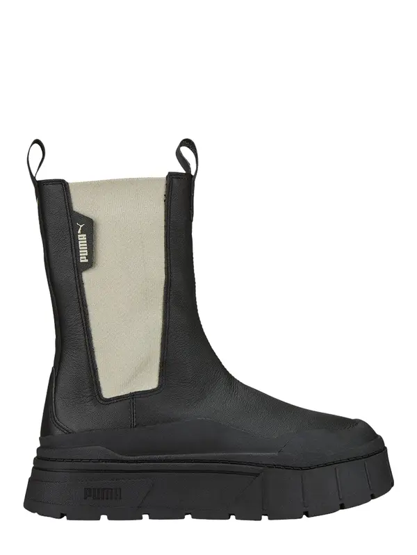 PUMA Mayze Stack Chelsea Boot - Black