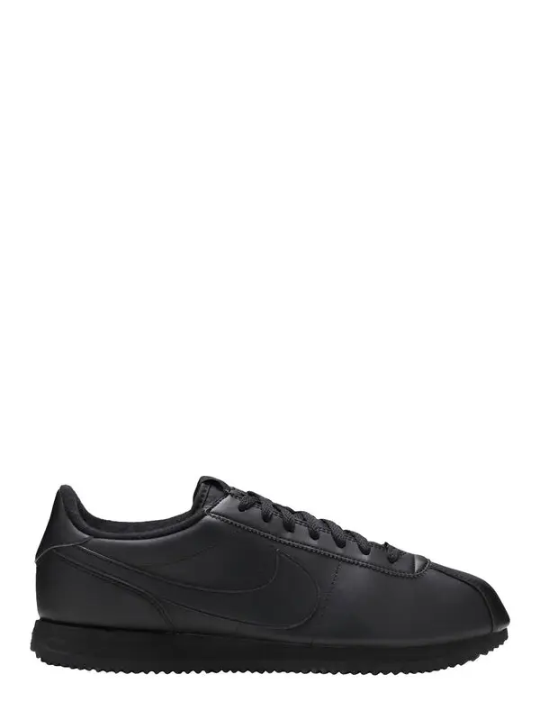 Nike Cortez Basic Leather Sneakers - Black