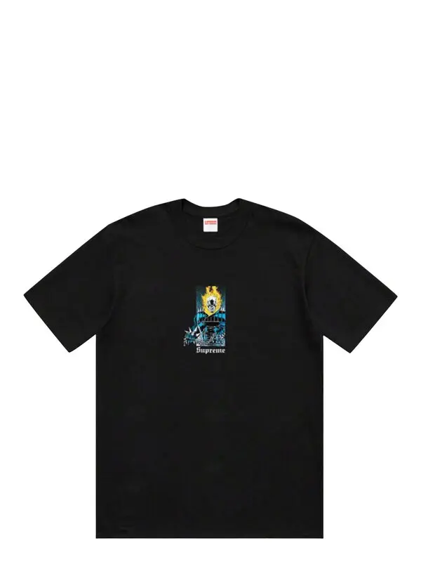 Supreme Ghost Rider Tee - Black