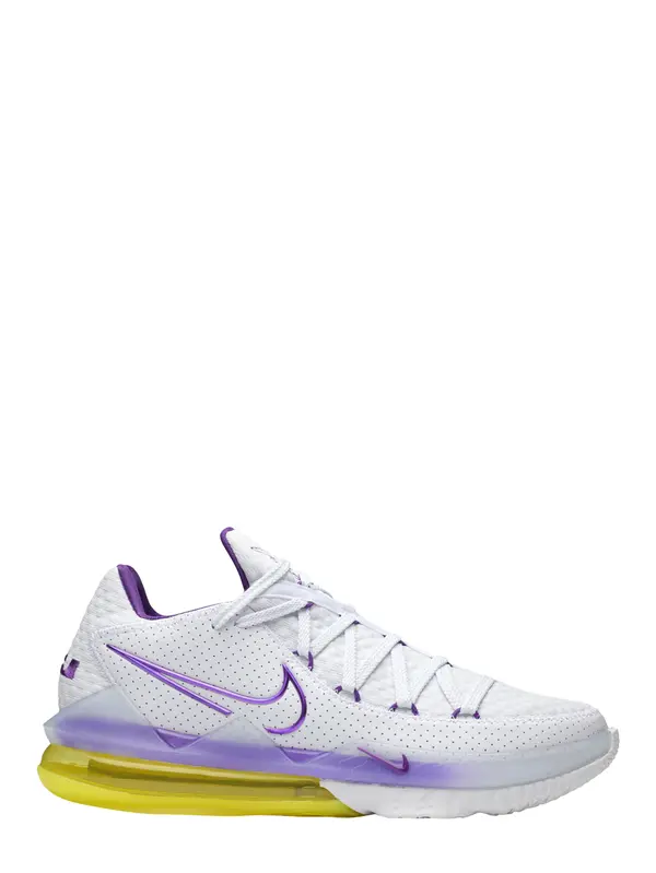 Nike Lebron 17 Low 'lakers' Sneakers - White