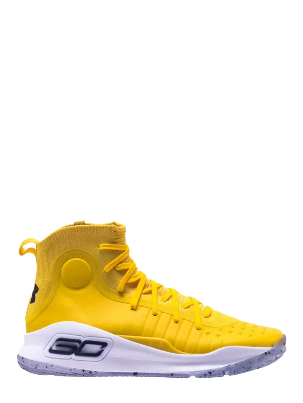 Under Armour Curry 4 'cal' Athletic Sneakers - Yellow