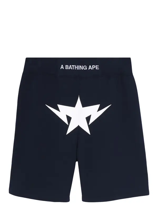 A BATHING APE Twinsta Sweatshorts - Blue