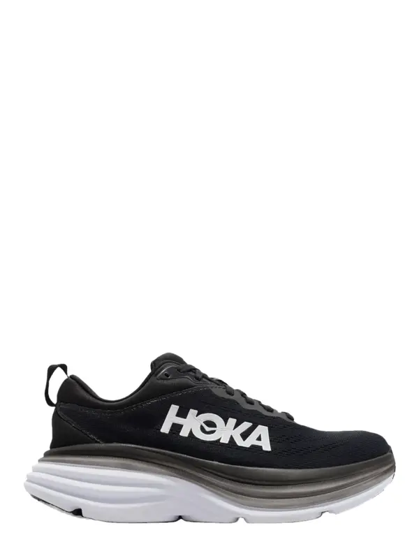 HOKA Bondi D Wide Athletic Sneakers - Black