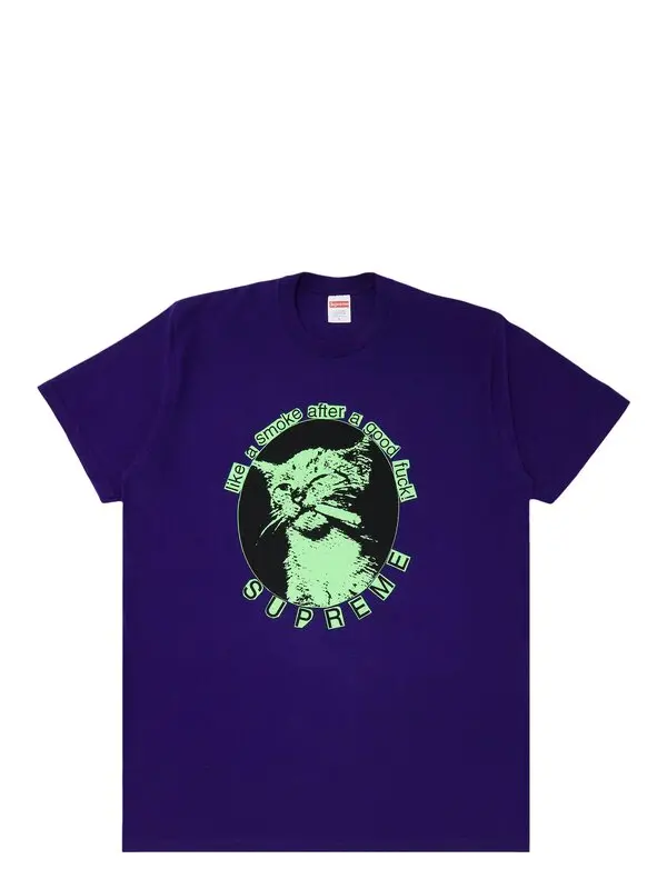 Supreme Smoke Tee - Purple