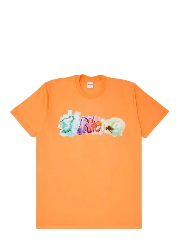 Supreme Watercolor Tee 'peach - Orange