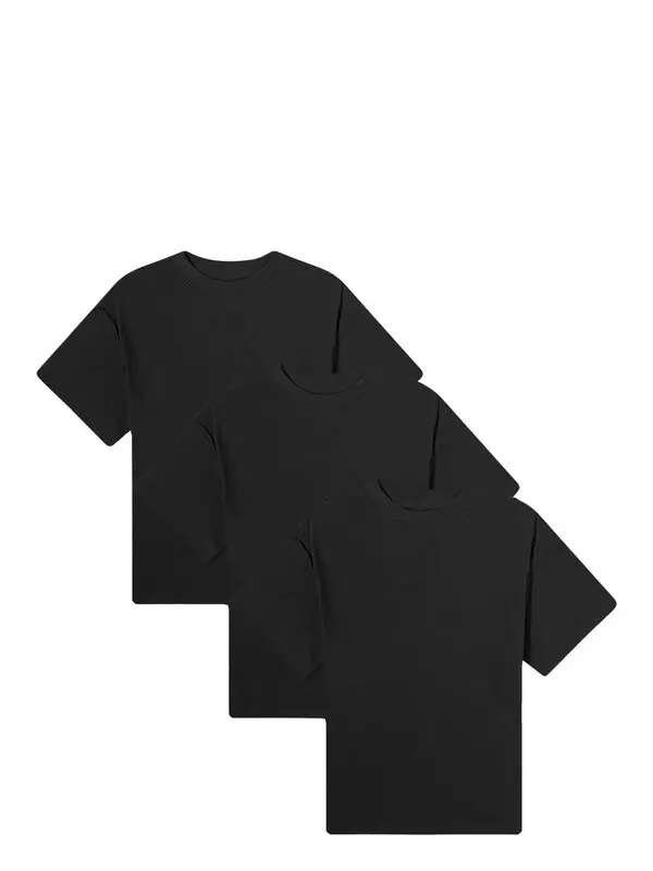 Fear Of God Three-pack Of Short-sleeve T-shirts - Black