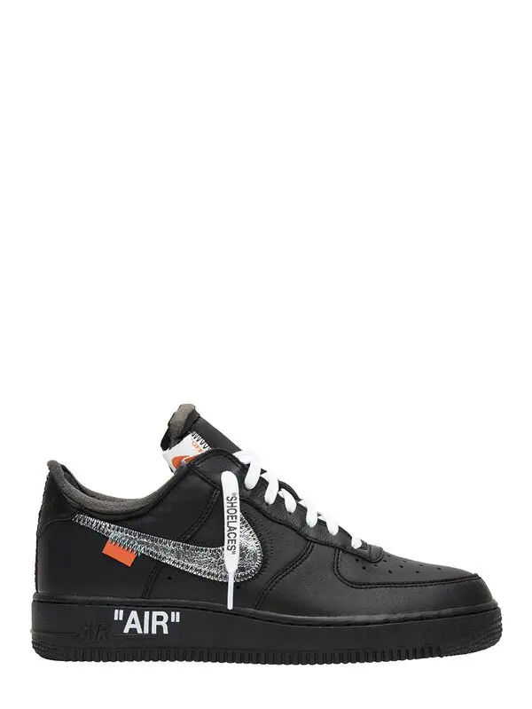 Nike X Off-white Air Force 1 Low '07 'moma' Sneaker - Black