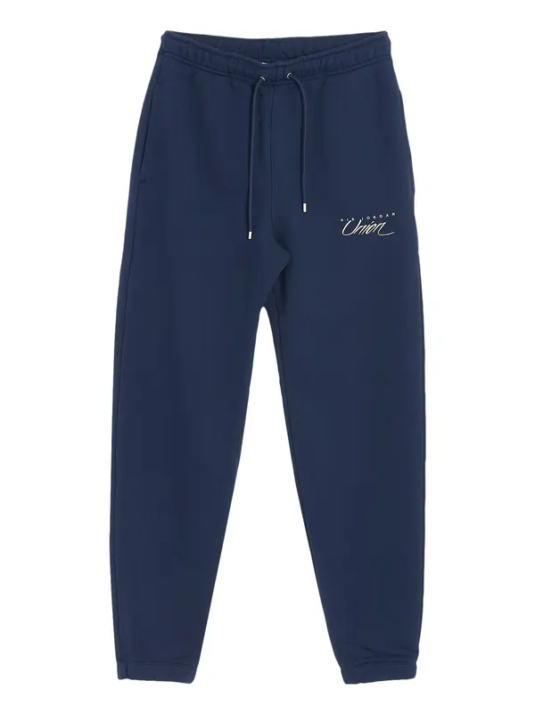JORDAN X Union Mj Fleece Pants 'college Navy/coconut Milk - Blue