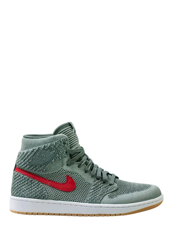 JORDAN 1 High Flyknit Sneakers - Green