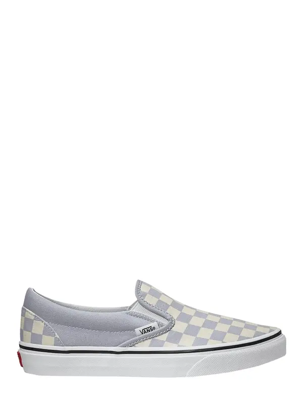 VANS Classic Slip-on In Checkerboard - Grey
