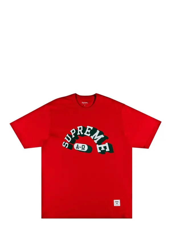 Supreme Alpha Omega Short-sleeve Top - Red