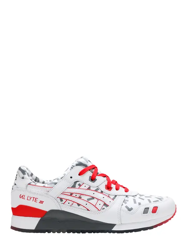 Asics X Foot Locker X Anderson Bluu Gel Lyte 3 'g.i. Joe Storm Shadow' Sneakers - White