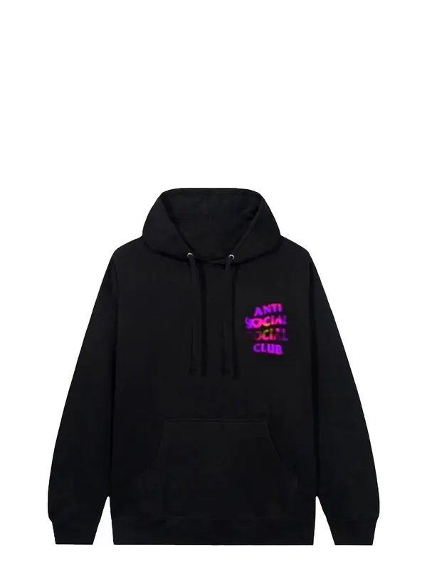 ANTI SOCIAL SOCIAL CLUB Lava Printed Hoodie - Black