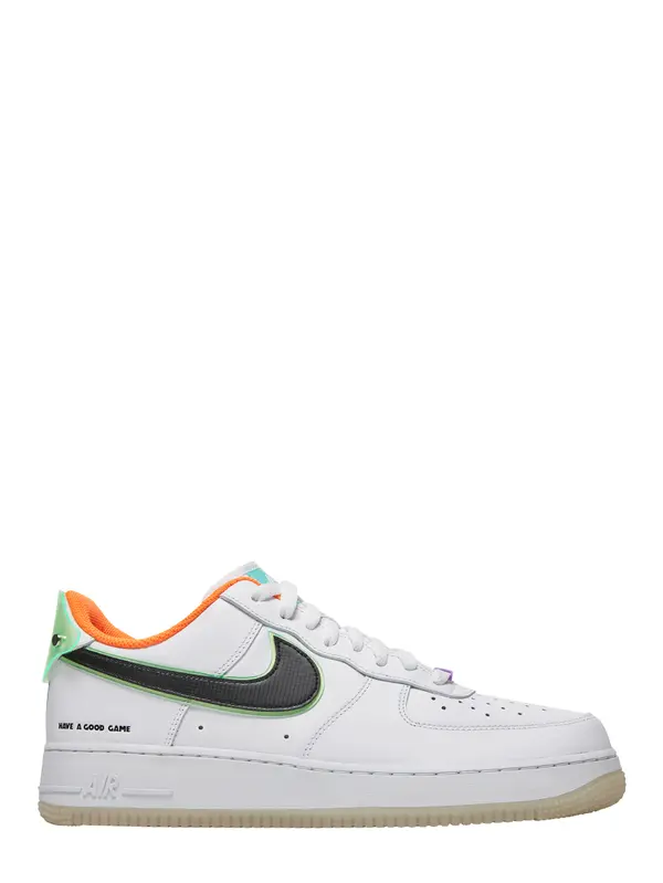 Nike Force 1 '07 Le 'have A Good Game' Sneakers - White