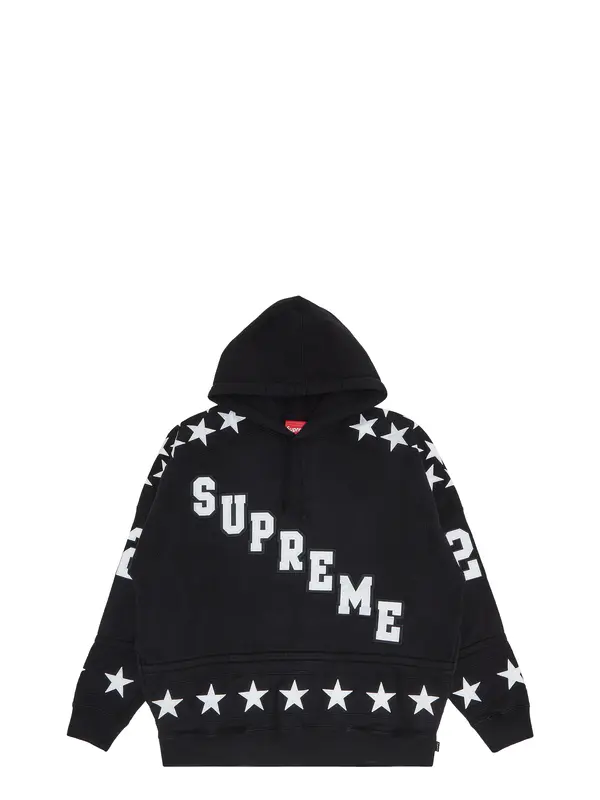 Supreme Hockey Hooded Sweatshirt - Black