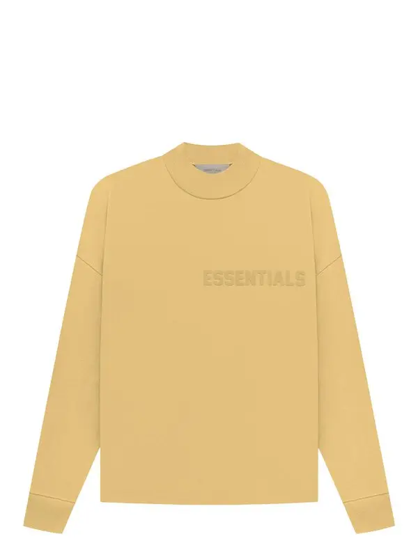 Fear Of God Long-sleeve Tee 'light Tuscan - Yellow