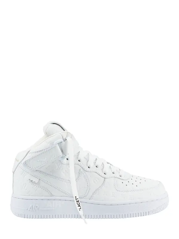 Nike Louis Vuitton X Force 1 Mid - White