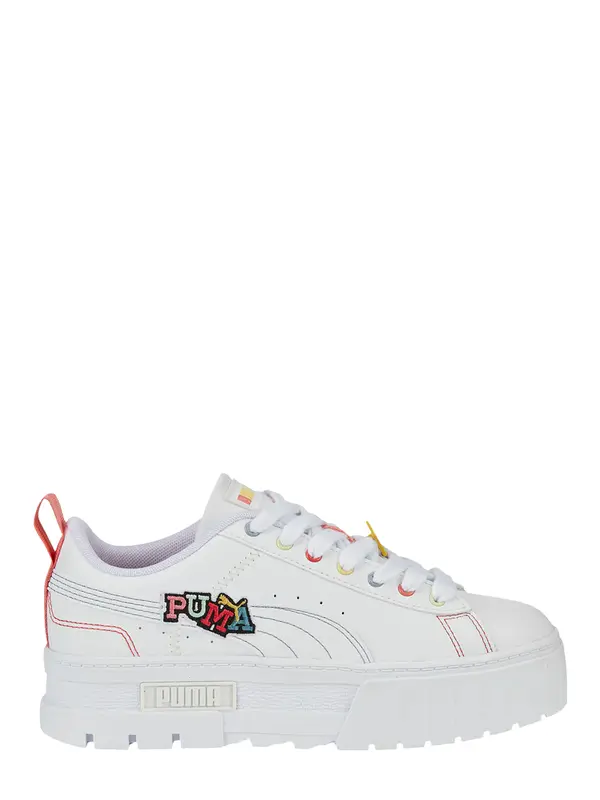 PUMA Mayze Pierced Sneakers - White