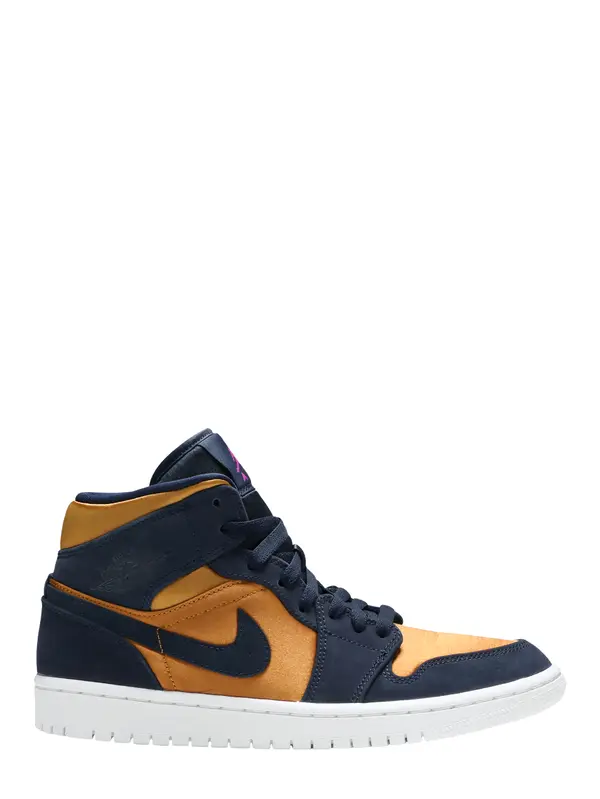 JORDAN 1 Mid Se Premium Sneakers - Gold