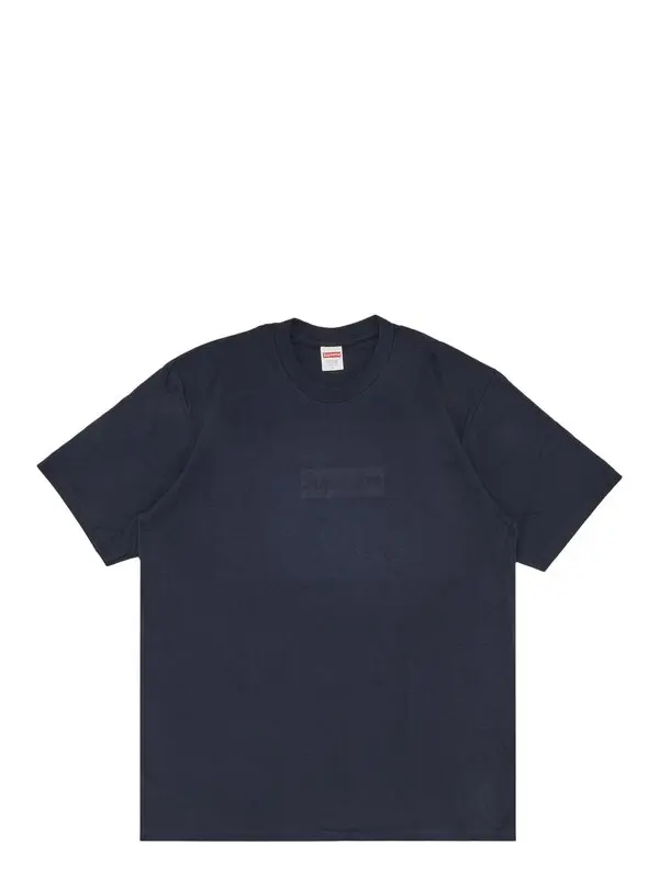 Supreme Tonal Box Logo Tee 'navy - Blue